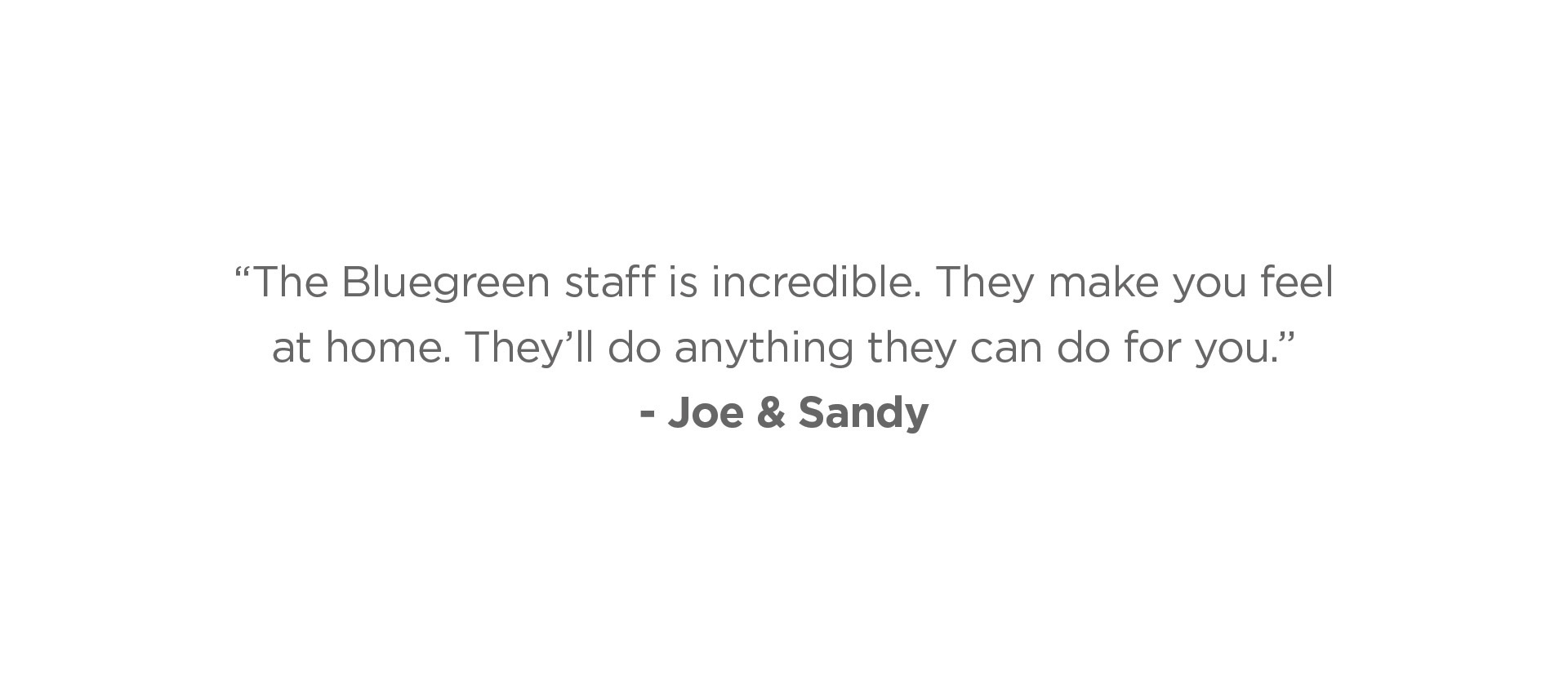 Bluegreen Experience